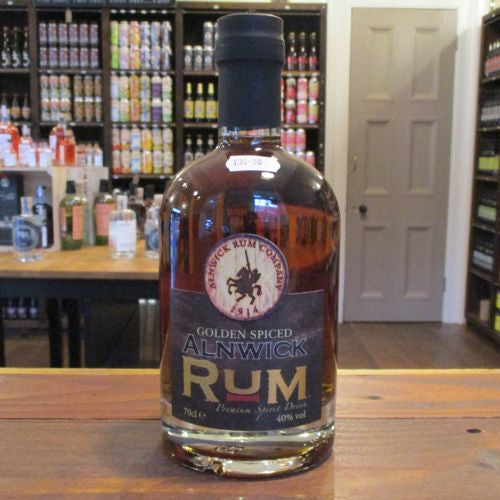 Alnwick Rum - Golden Spiced 70cl – Wobbly Duck