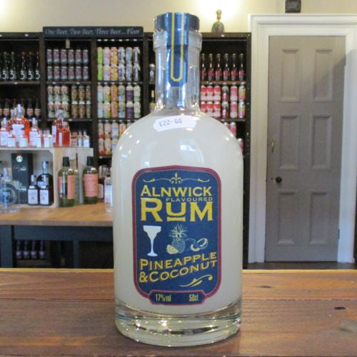 Alnwick Rum - Pineapple & Coconut 50cl – Wobbly Duck