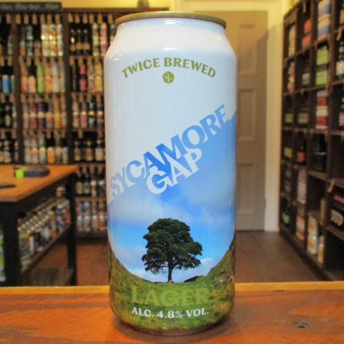 Twice Brewed - Sycamore Gap Lager – Wobbly Duck
